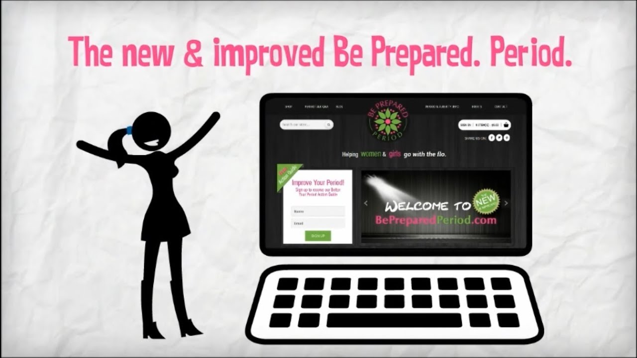 The New & Improved Be Prepared. Period.