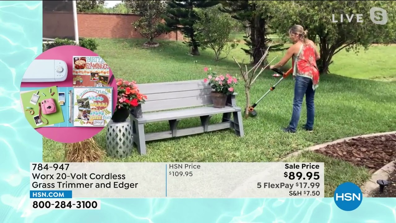 Worx 20Volt Cordless Grass Trimmer and Edger