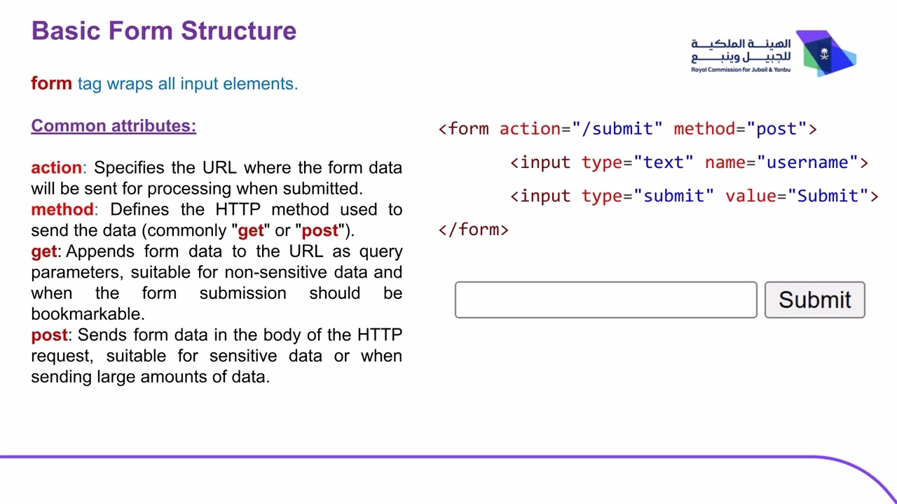 HTML Forms introduction | PPT to video