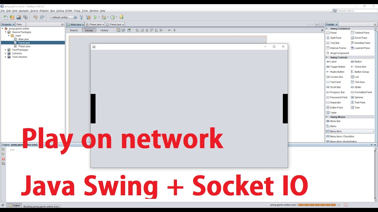 Java Game - Pong Game ( Part 1 )