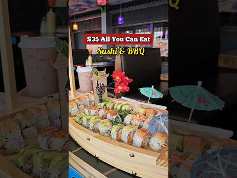 $35 All You Can Eat Japanese Cuisine, BBQ, Sushi & Boba in Orlando