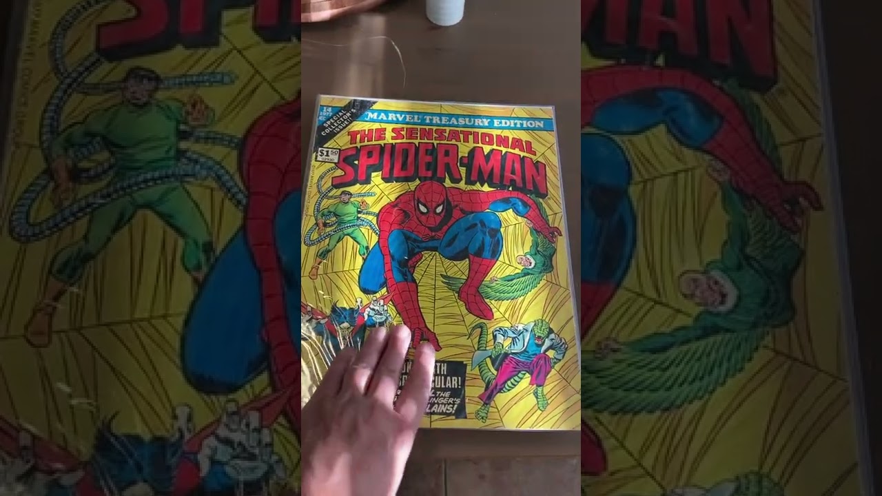 Marvel Comics Treasury Edition, DC comics treasury edition, super size comic books