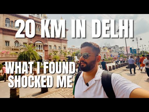 Walking 20KM Through Delhi in One Day – Unreal Experience!