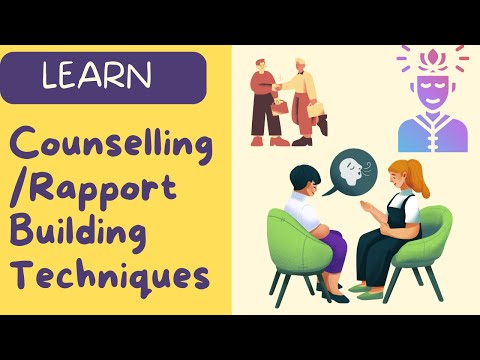 Counselling Skills and Rapport Building Techniques #counselling #rapport #youtube #psychology