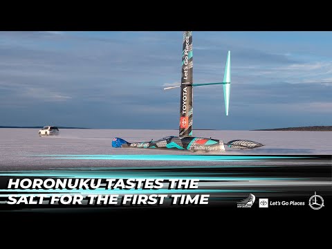 Watch This Land Yacht Hit a Salt Lake for the First Time, Ready to ...