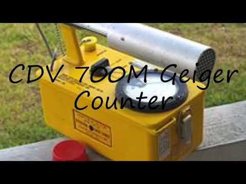 How to pronounce CDV 700M Geiger Counter in English?