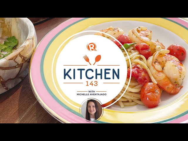 [Kitchen 143] Shrimp Linguine with Jet Acuzar