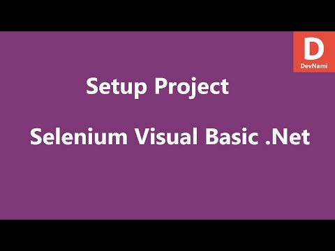 Learn Selenium Visual Basic NET WebDriver Setup - Mind Luster