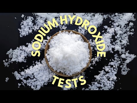 Sodium Hydroxide Tests