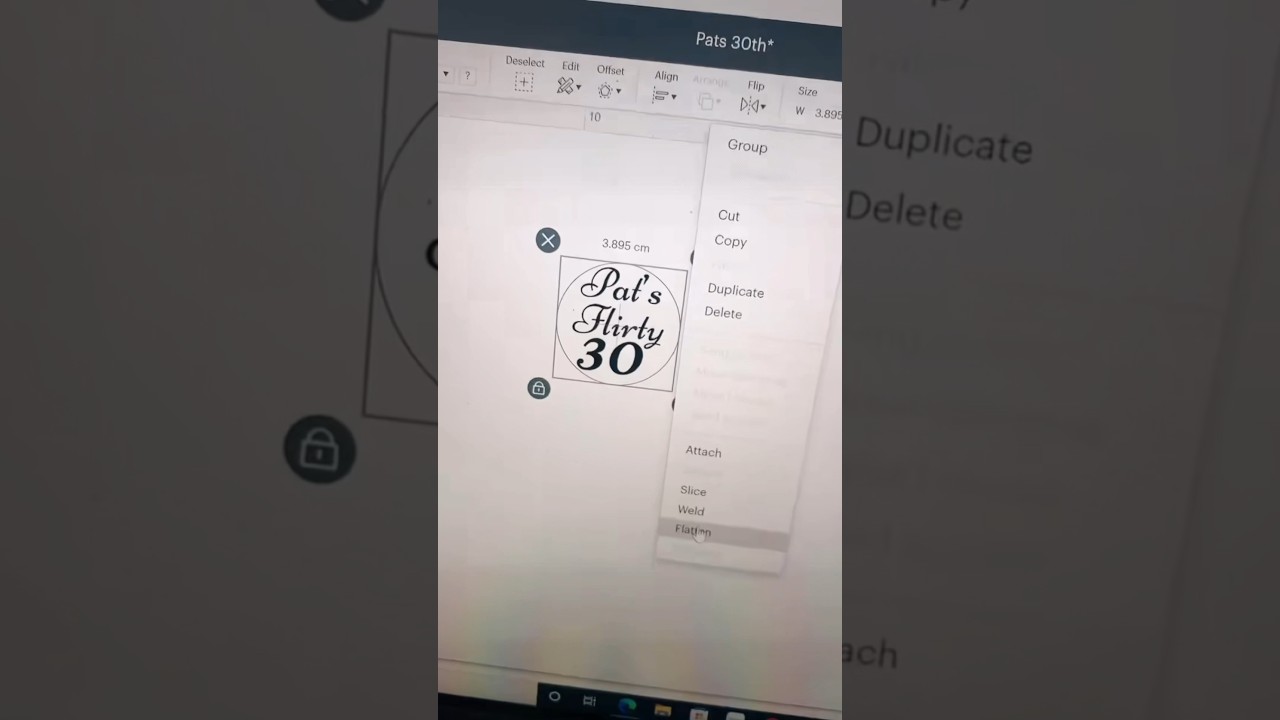 round birthday stickers with your cricut machine #cricutstickertutorial #cricutforbeginners