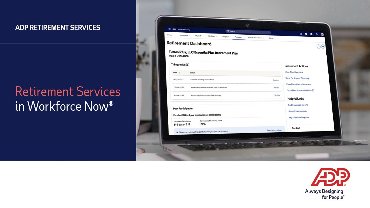 Save time with ADP Premier 401(k), now part of ADP Workforce Now®