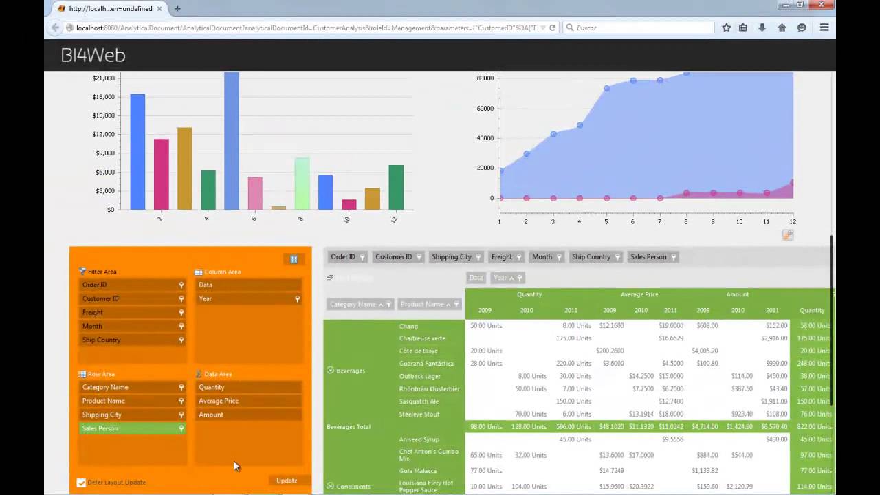 BI4Web Demo V15 New Version