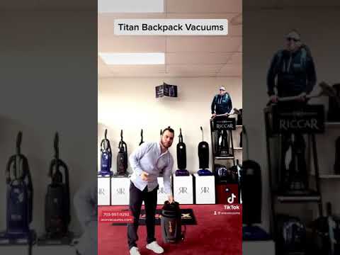 Titan T750 Backpack Vacuum | Commercial backpack vacuum | commercial vacuum repair | Acevacuums