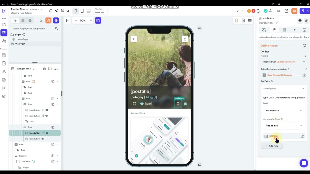 Blog App Tutorial Part 1-2 - Flutterflow