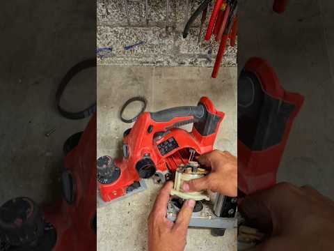 Repairing a Milwaukee M18BP planer that won't turn. #milwaukee #planer #repair #tools #toolrepair