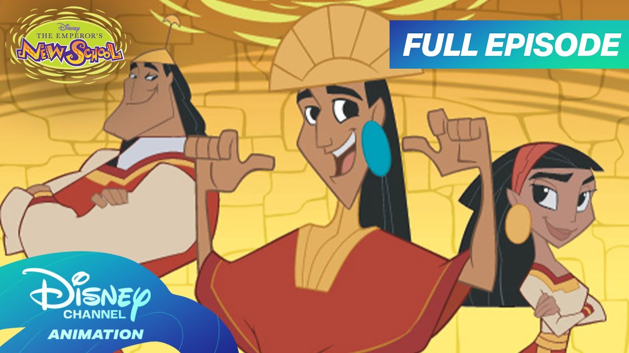 The Emperor's New School First Full Episode 📺 | @disneychannelanimation