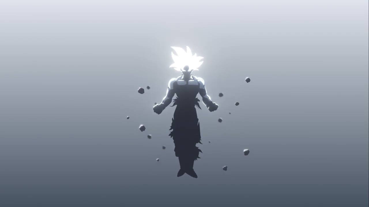 Goku Lightning Silhouette | Dragon Ball Live Wallpaper 4K PC Loop