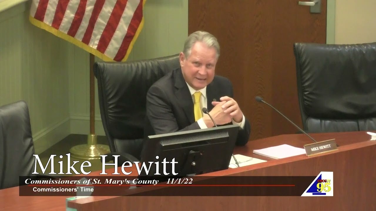 Commissioners Time 11/1/22 - Hewitt