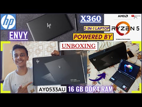 HP ENVY x360 [13-ay0533AU] Convert 2-in-1 Laptop powered by (AMD Ryzen 5) Unboxing! | Unleash Power!