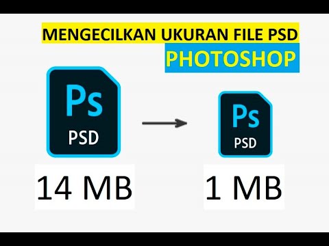 Phototshop : Mengecilkan Ukuran File PSD