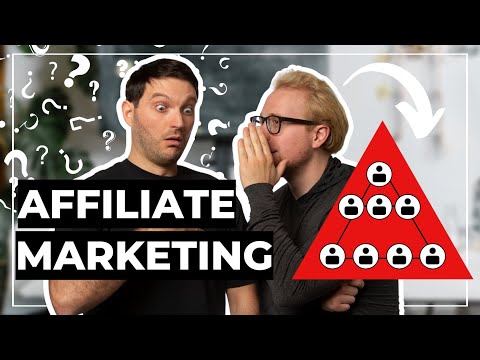 Is affiliate marketing a pyramid scheme? (our experience!)