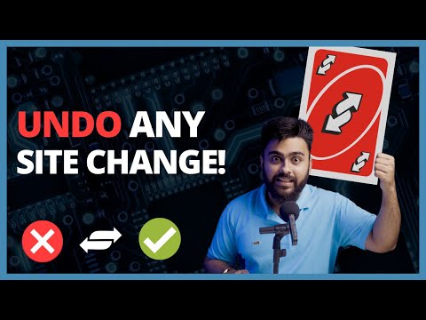 How to Undo Changes in WordPress