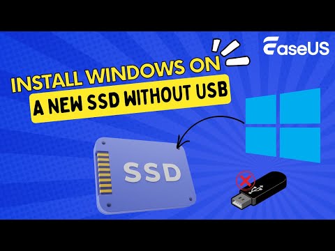 How to Install Windows on a New SSD Without USB