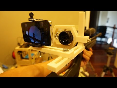 Gun Scope Camera Mount by Returacan - Thingiverse