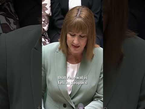 Rachel Reeves: 'We Are Renewing Britain'