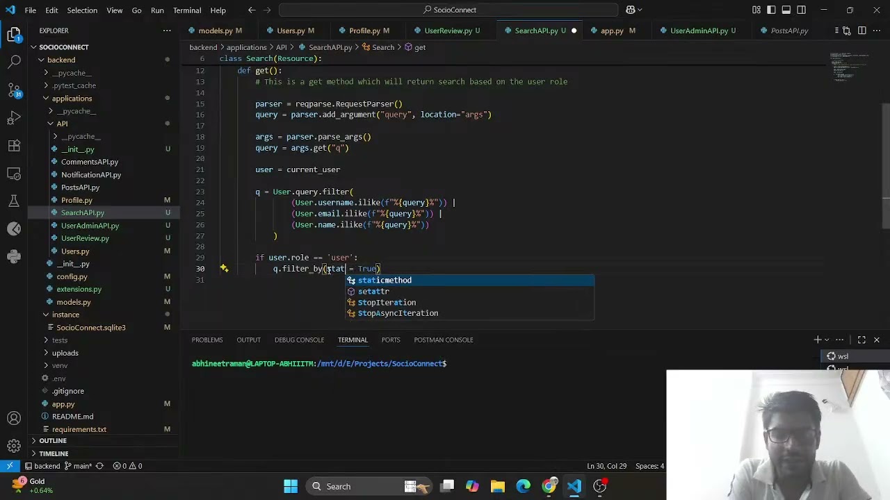 Backend - Search API
