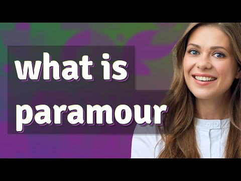 Paramour | meaning of Paramour