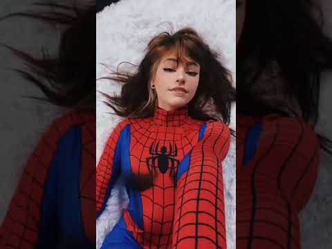 Spiderman Or Spiderwoman Cosplay