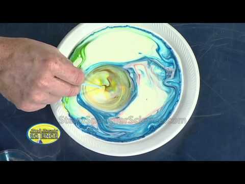 Color Changing Milk - Cool Science Experiment