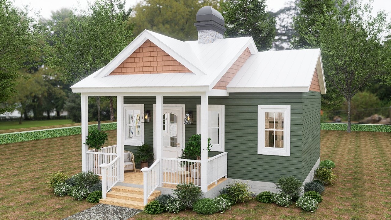 This 23’ x 20’ Tiny Home Feels So Warm & Perfect | Cozy Small House Tour