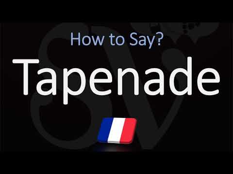 How to Pronounce Tapenade? (CORRECTLY)