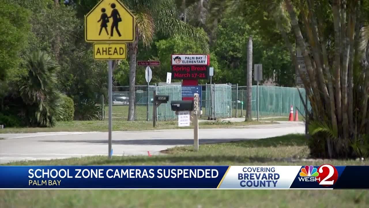 Palm Bay pauses school zone speed camera program for second time