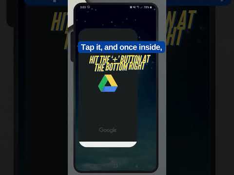 Open Google Drive & Find the Scan Feature