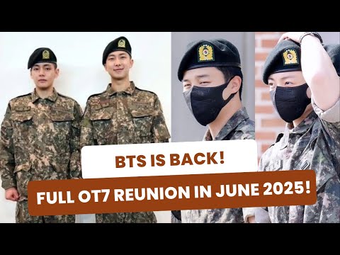 BTS Is Finally Back! OT7 Reunion, Military Discharge, BTS Festa 2025 & Fan Art Festival