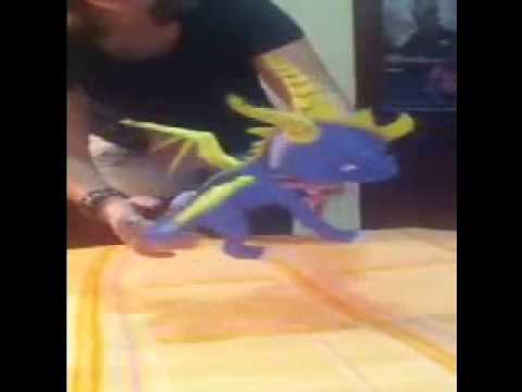 PaperCraft Spyro | Manualidades Illanes