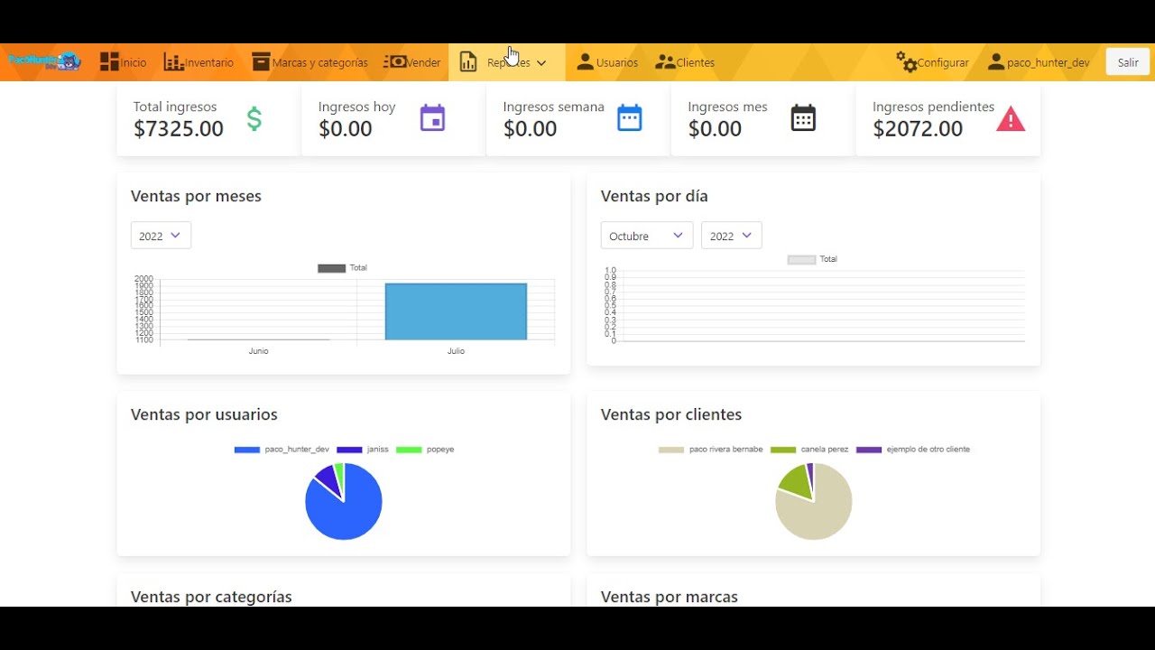 Punto de venta (MySQL, PHP,  MySQL, Vue, Buefy, Código)