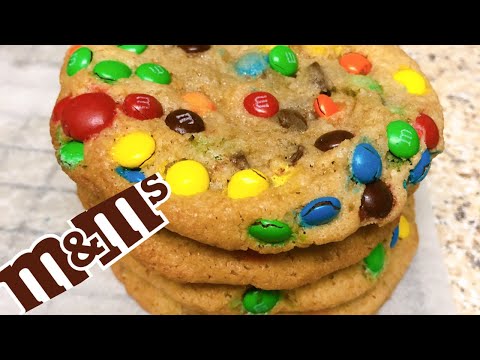 The PERFECT M&M COOKIES!! HOW TO MAKE?!!