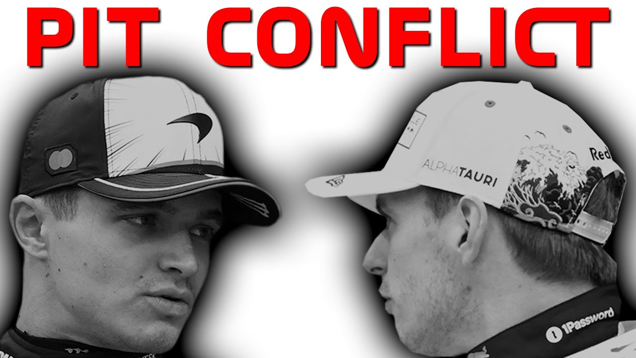 VERSTAPPEN  v  NORRIS  at  PIT  EXIT  |  2025  JAPAN