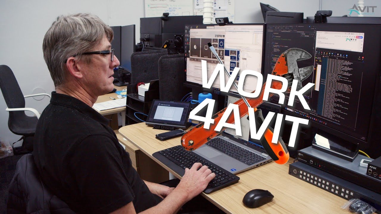 Work4Avit - Rod Driscoll - AV Systems Programmer