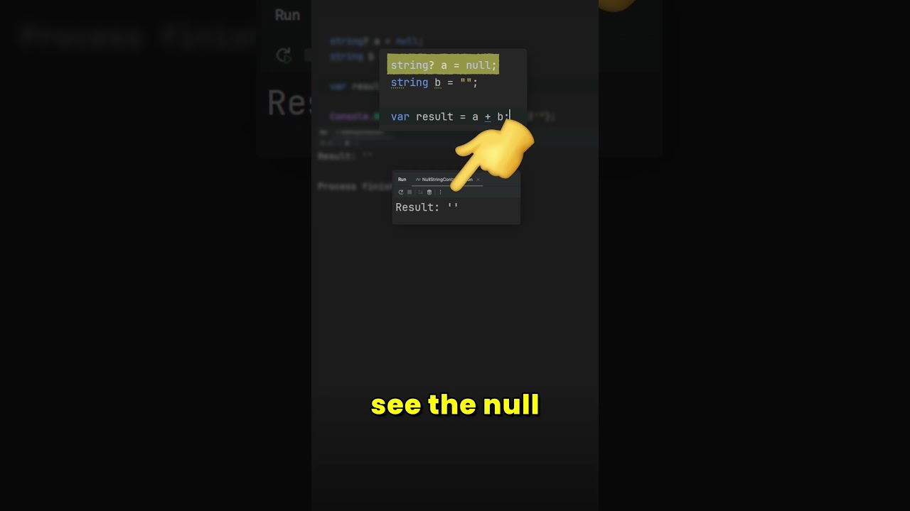 Null on C# Strings