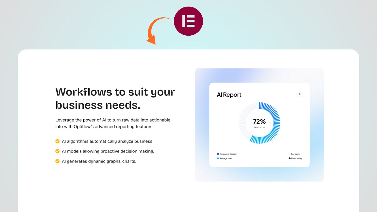 Elementor Design Tutorial | Simple feature section design using elementor