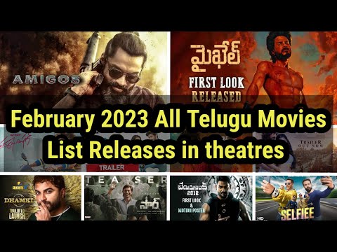 February 2023 All Telugu Movies Releases List in theatres | full Movies in Feb @ottmagic5460