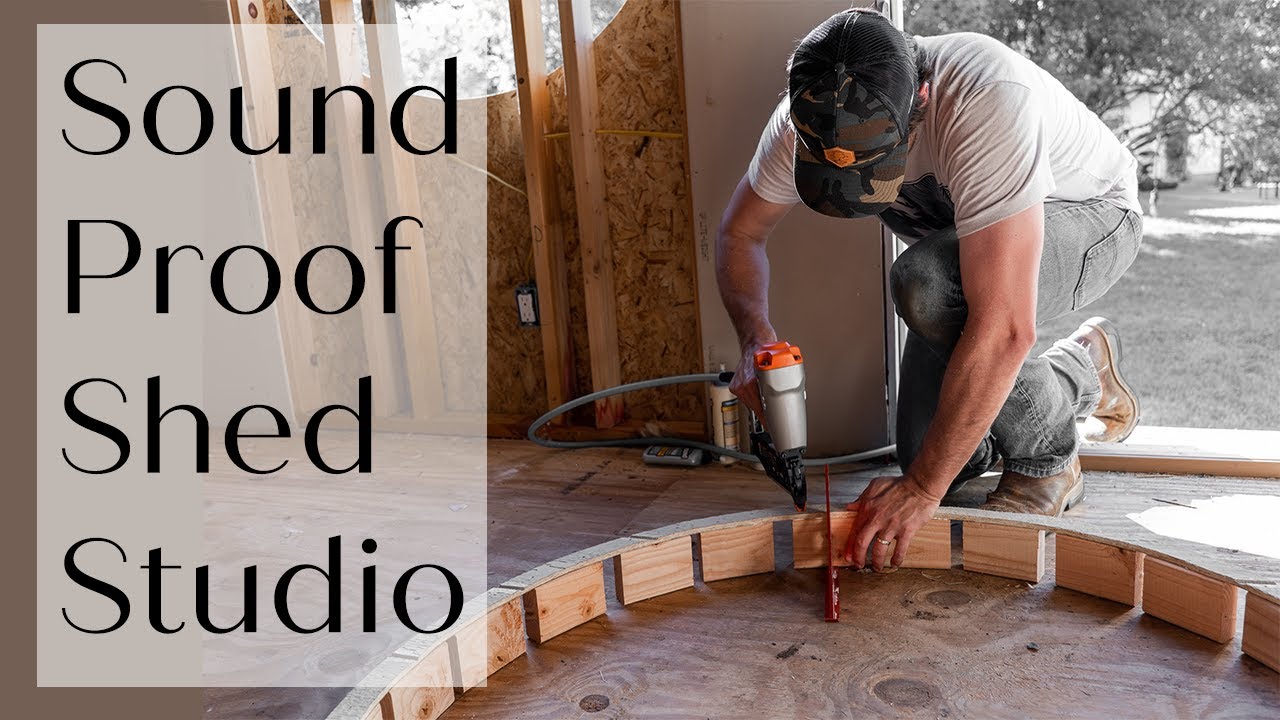 How to Soundproof a Shed Studio - Part 1 - DIY Decoupled Window