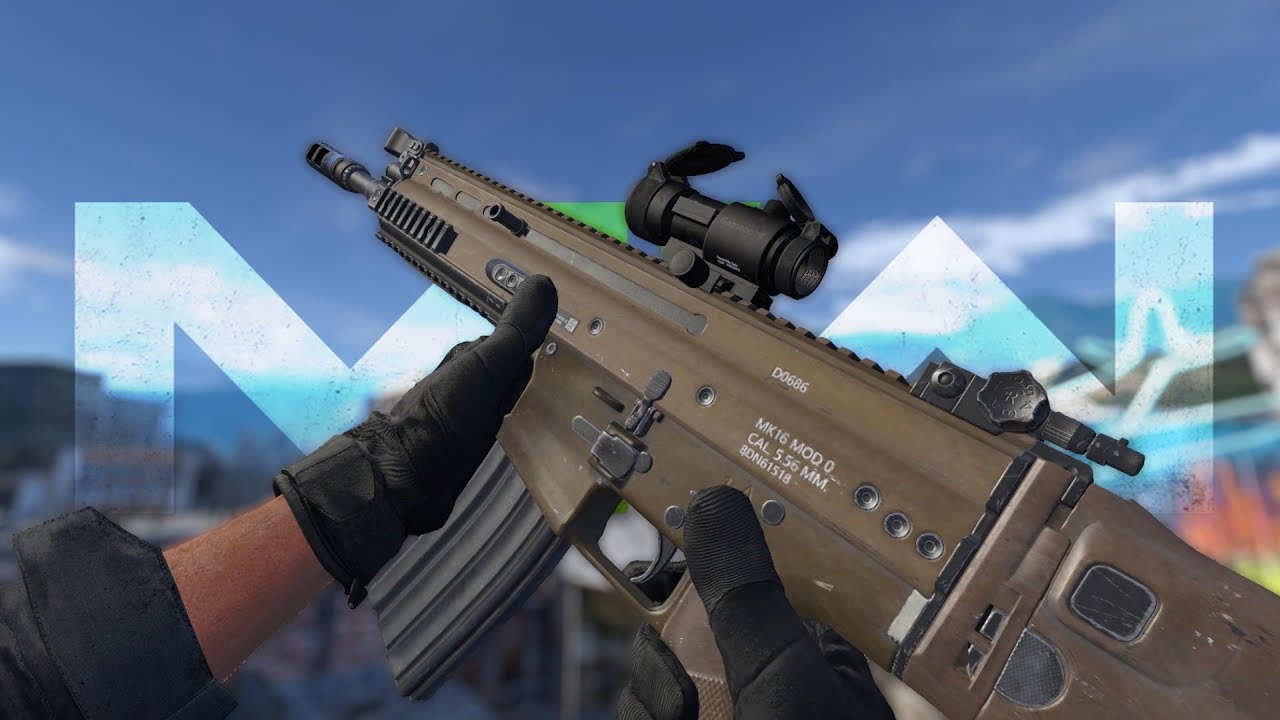 [CS:Source] ISMC MK16 on MW22 Anims For AUG