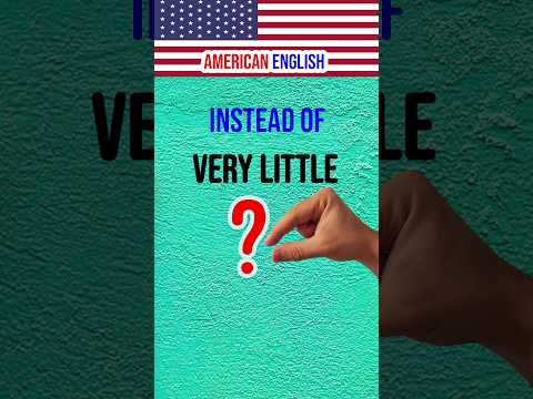 Instead Of Very Little Say Tiny - Learn English Easily In 1 Minute #shorts #instead #speakenglish