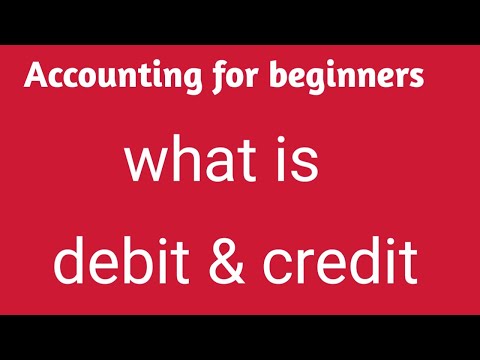 Explanation of debit and credit in tamil